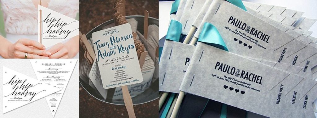 Unique Wedding Program Ideas to Wow Your Guests - C & A Event Planning ...