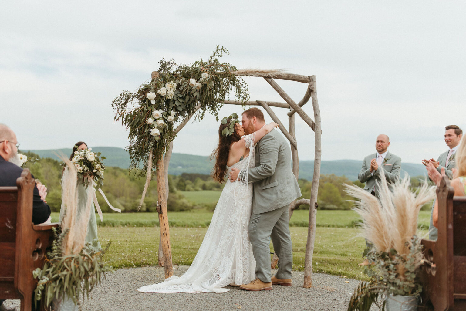 Samantha + Garrett are married! Gilbertsville Farmhouse | South New ...