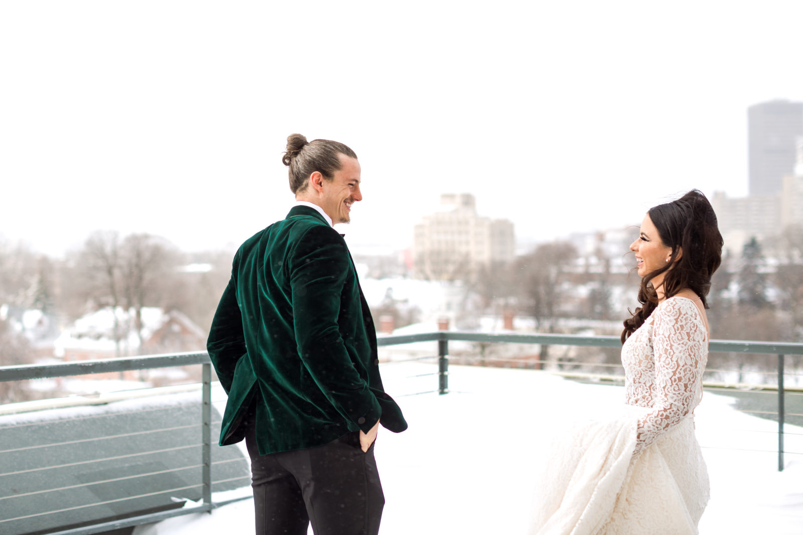 Francesca + Luke are married! Blessed Sacrament & Arbor Loft ...